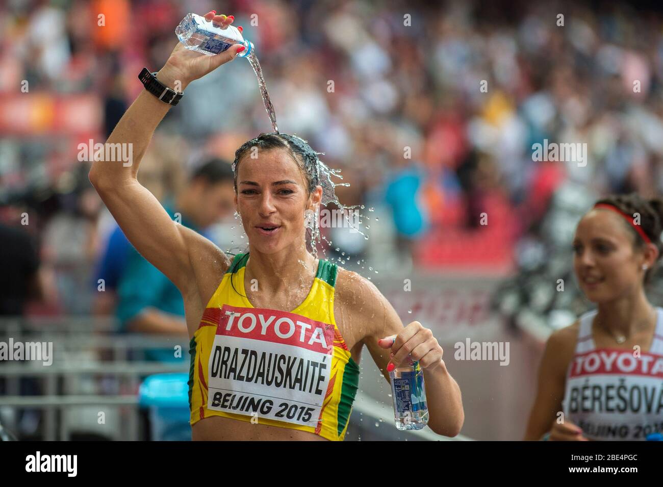 Rasa Drazdauskaite - Lithuanian runner, Olympian Stock Photo - Alamy