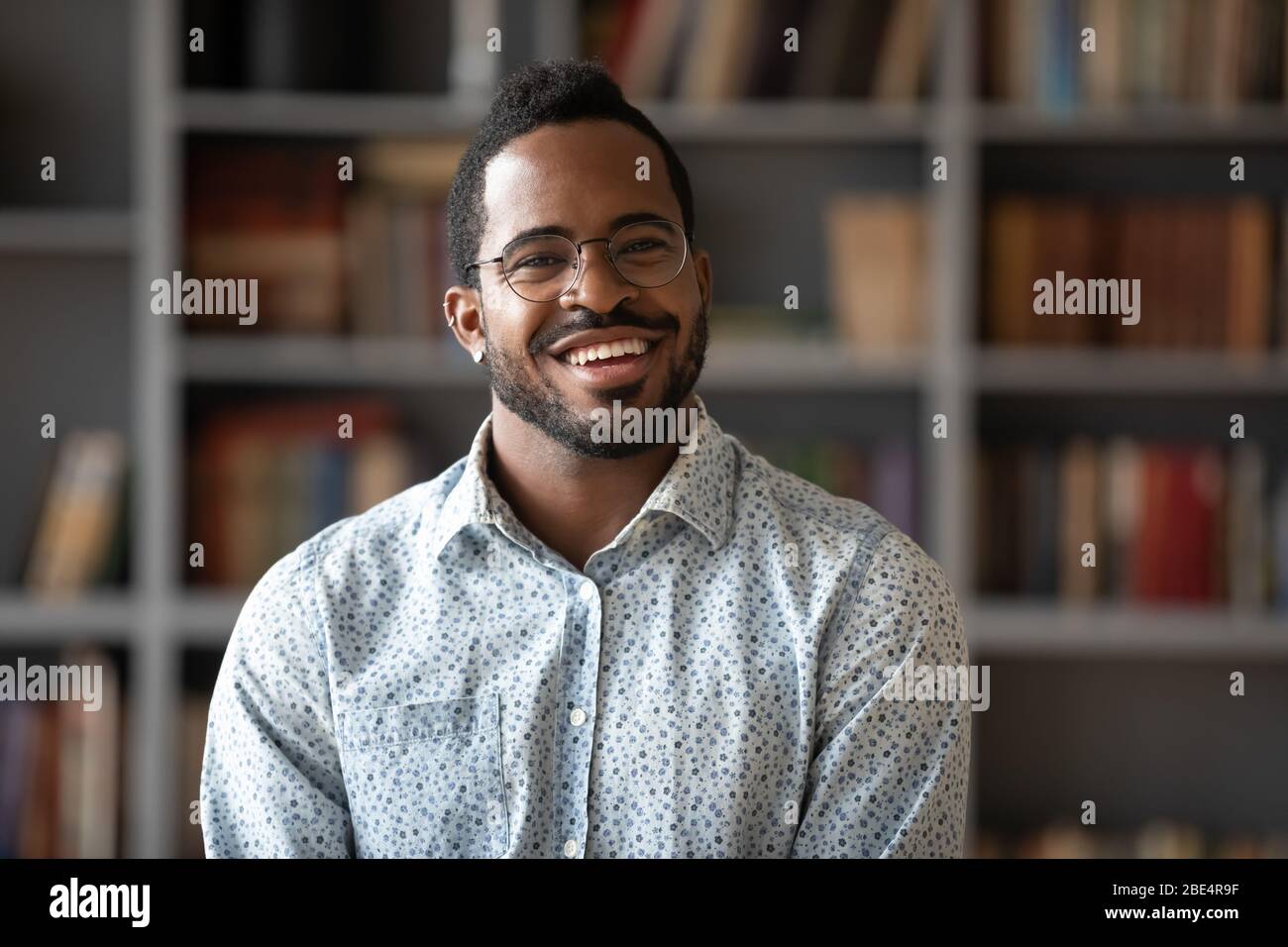 Portrait happy african american businessman hi-res stock photography ...
