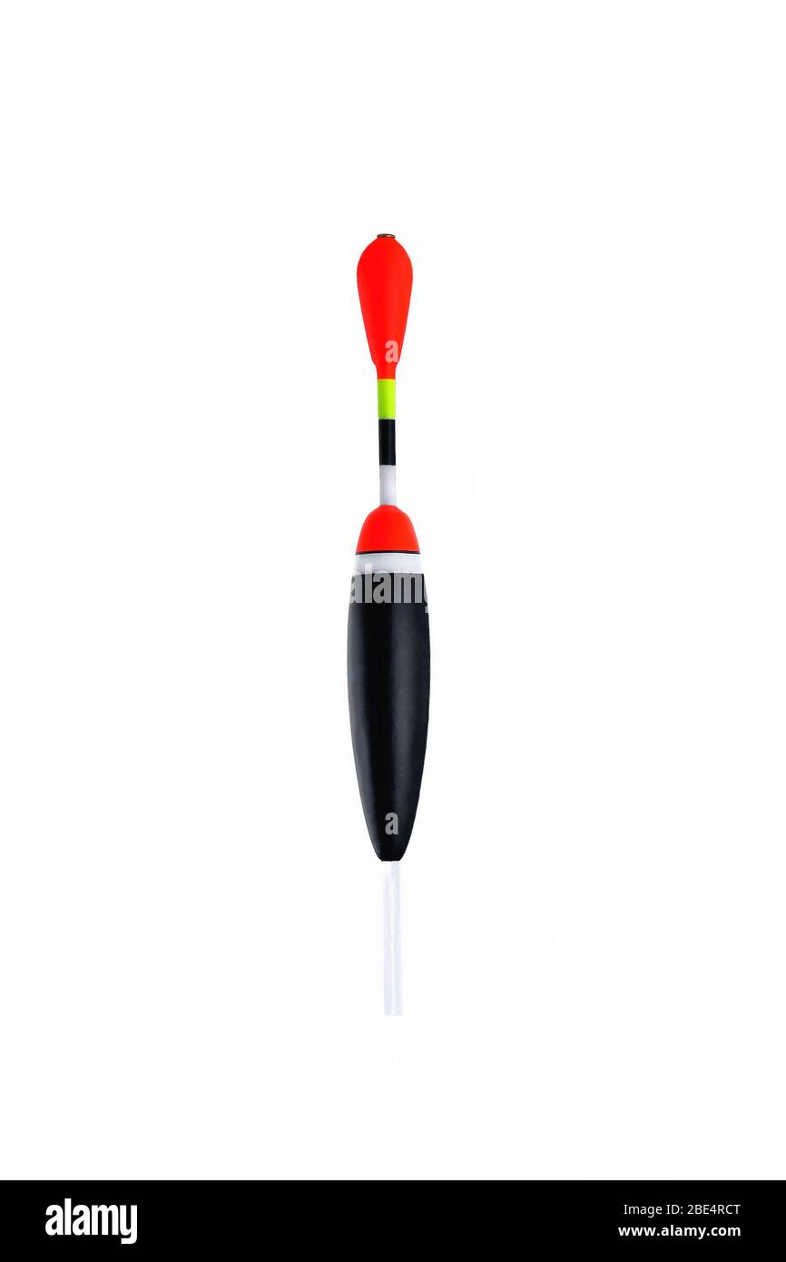 fishing float on a white background close-up isolate Stock Photo - Alamy