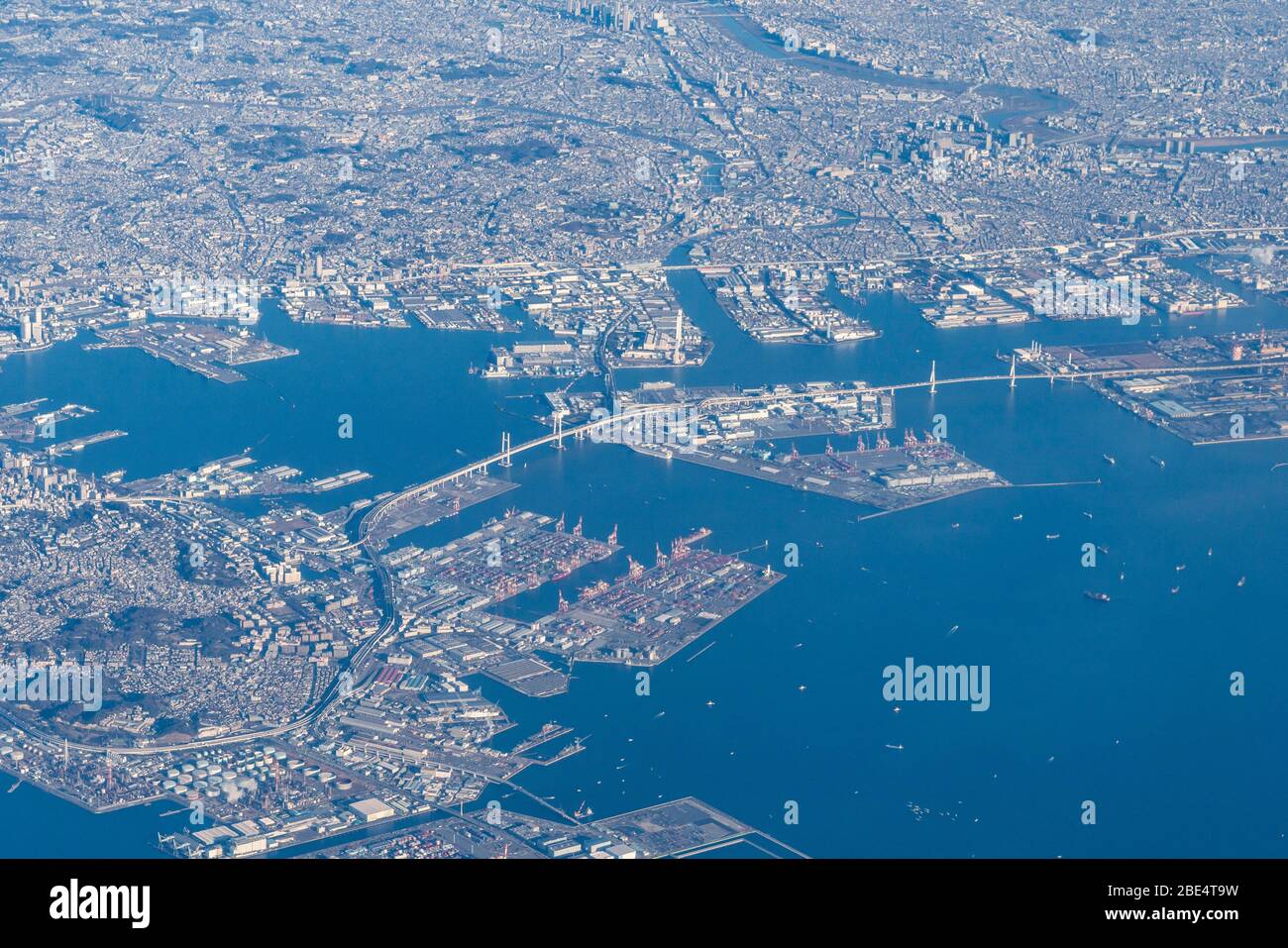 Aerial view of daikoku wharf hi-res stock photography and images - Alamy