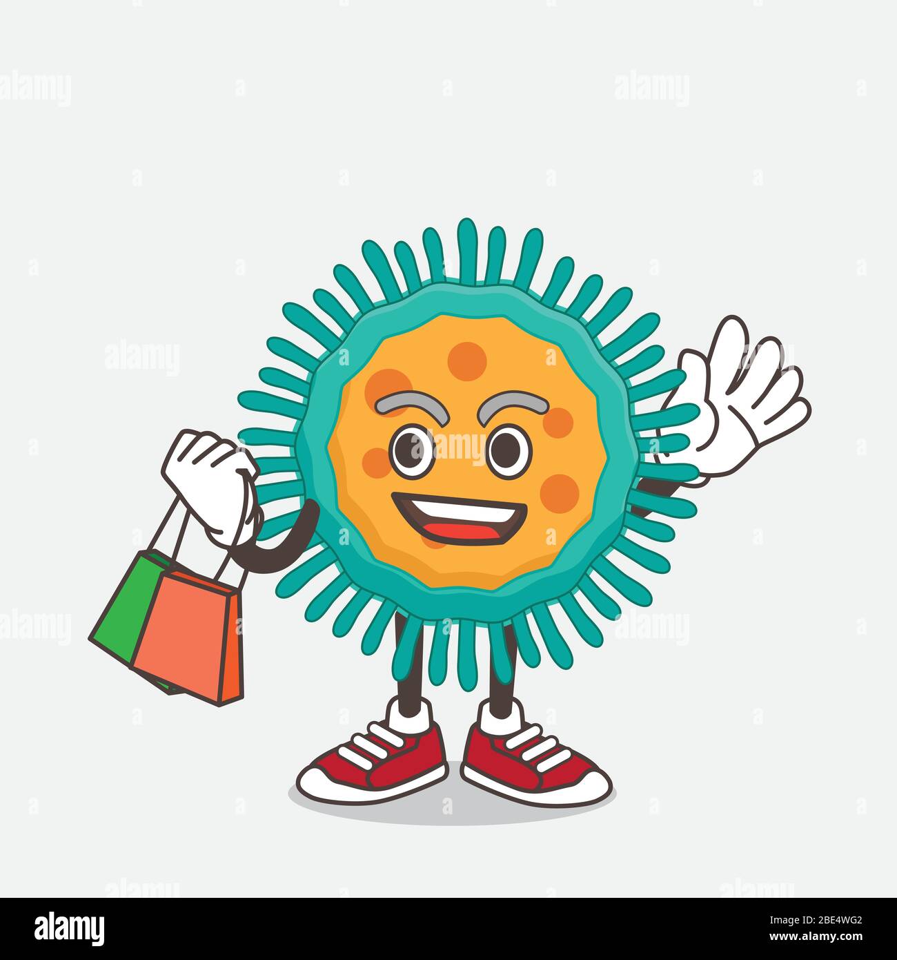 Corona Virus Vector Mascot Illustration Stock Vector Image & Art - Alamy