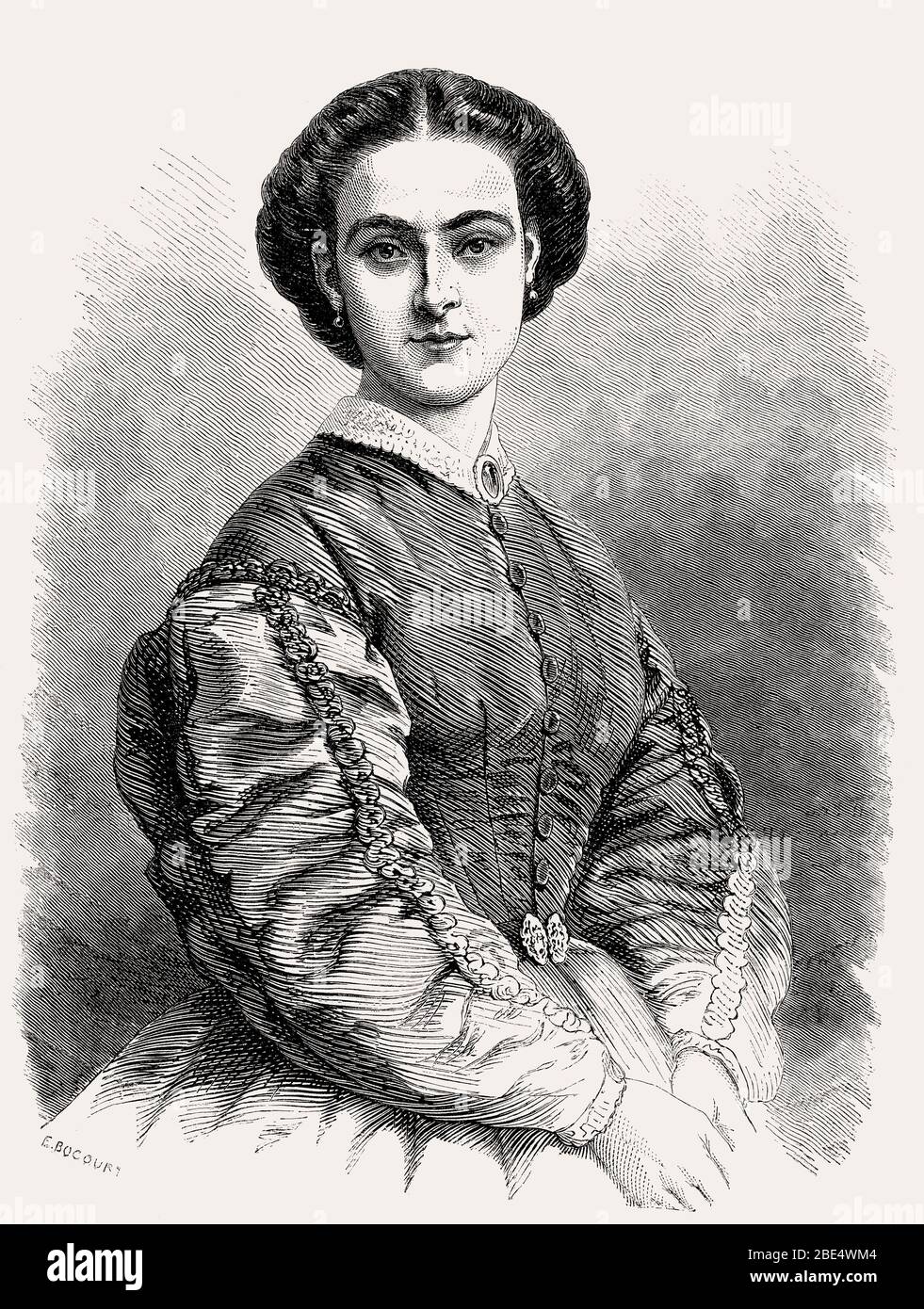 Adelina Patti, 1843 – 1919, Italian opera singer Stock Photo - Alamy