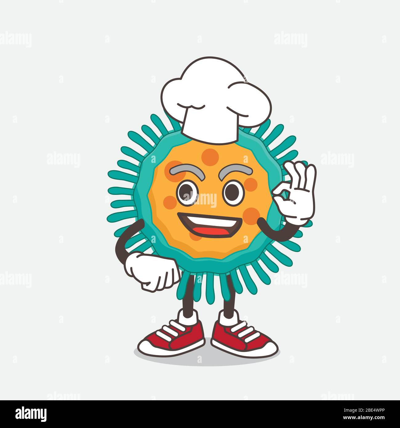 Corona Virus Vector Mascot Illustration Stock Vector Image & Art - Alamy