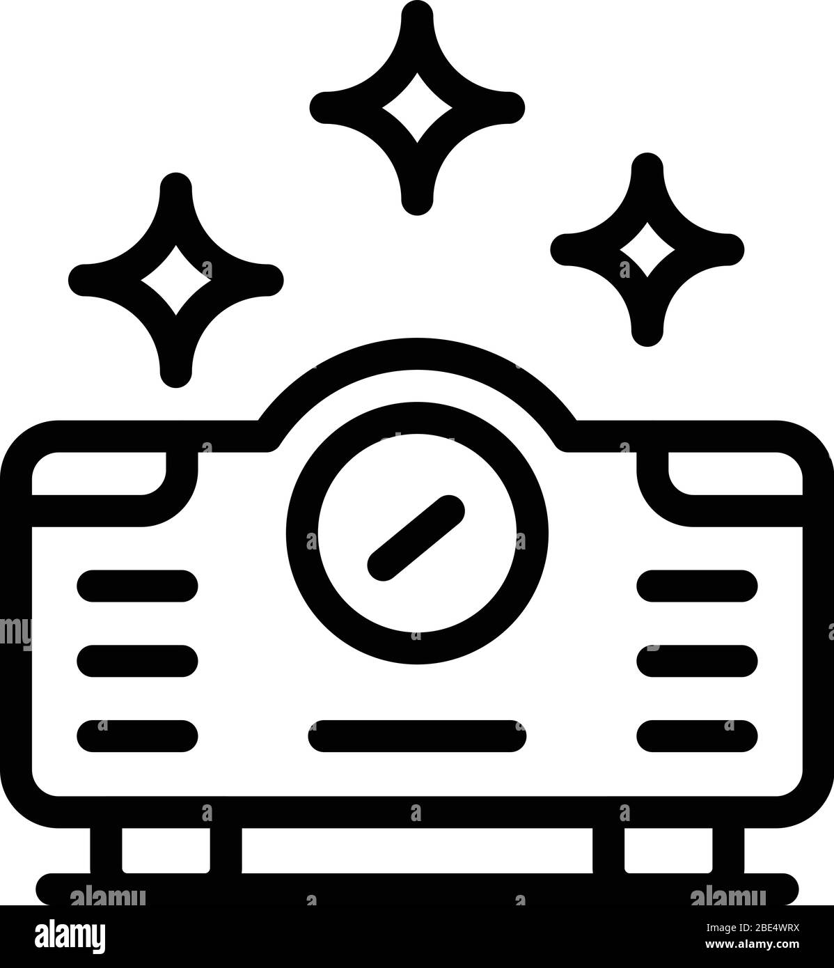 Cinema projector icon, outline style Stock Vector Image & Art - Alamy