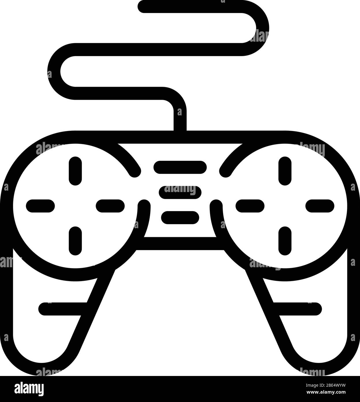 Joystick control icon, outline style Stock Vector Image & Art - Alamy