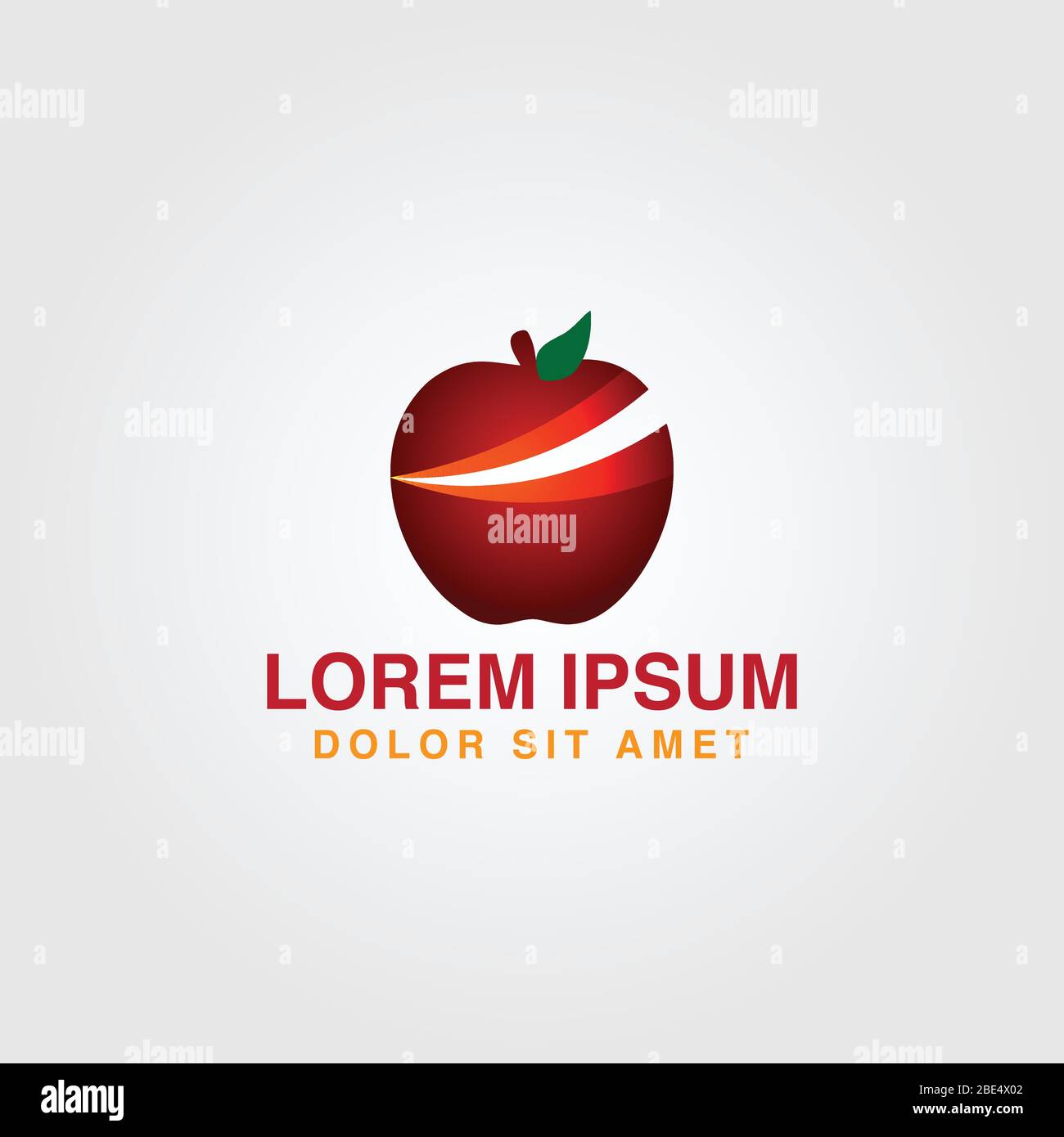 Red Apple logo Design, Vector Illustration Stock Vector Image & Art - Alamy