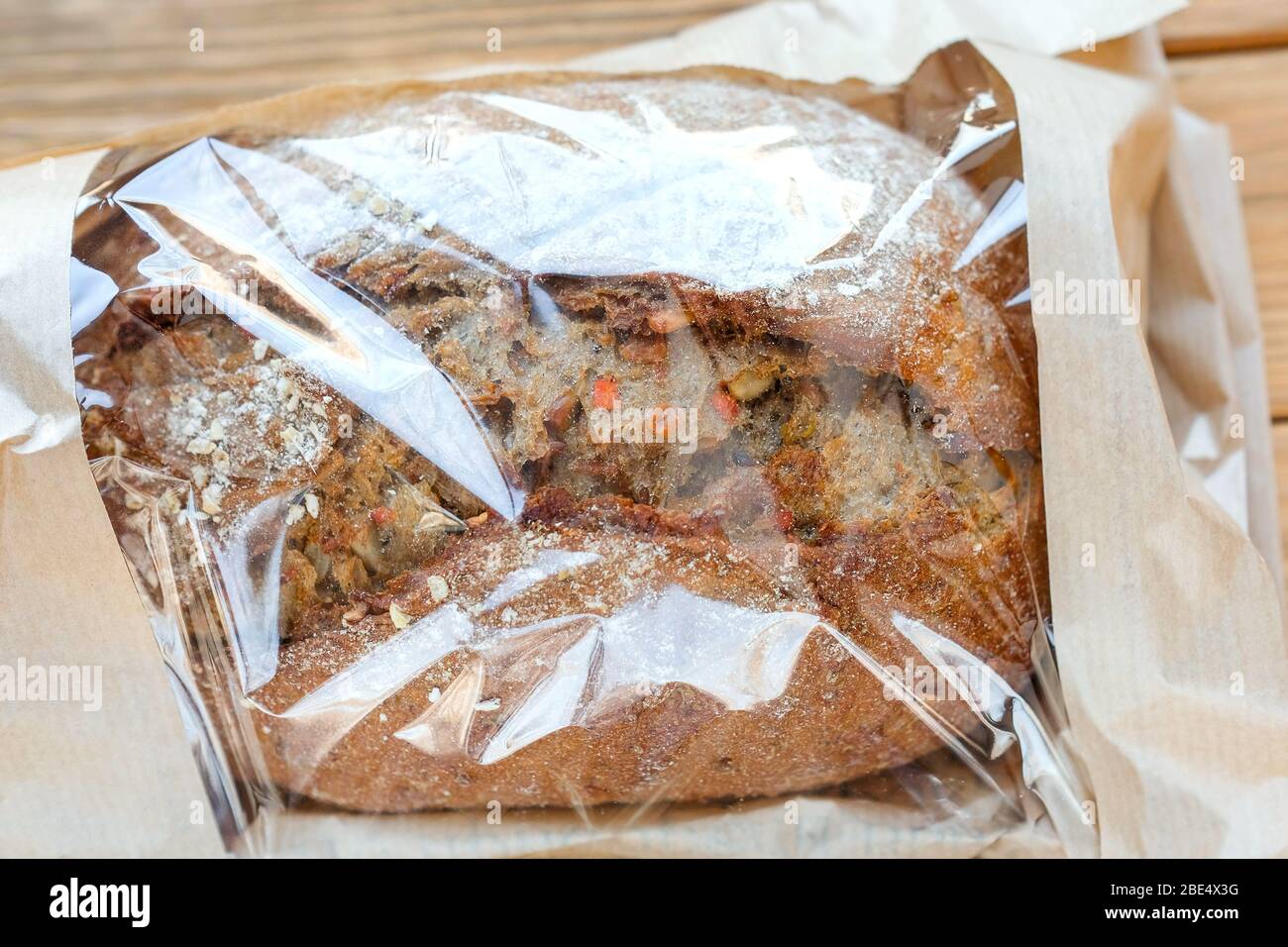 Loaf of bread and packaging hi-res stock photography and images - Alamy