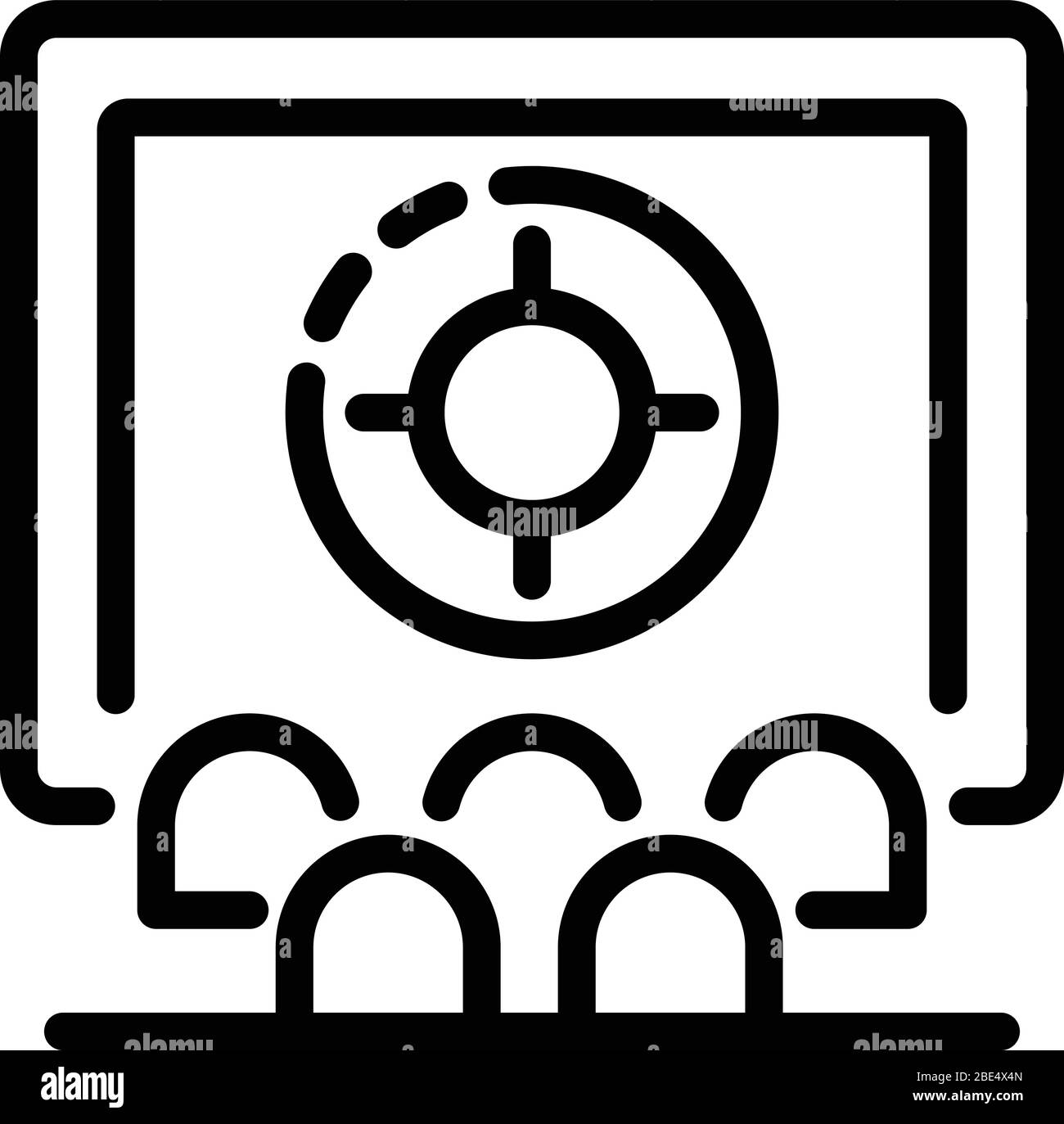 Cinema audience icon, outline style Stock Vector Image & Art - Alamy Cinema audience icon, outline style Stock Vector Image & Art - Alamy