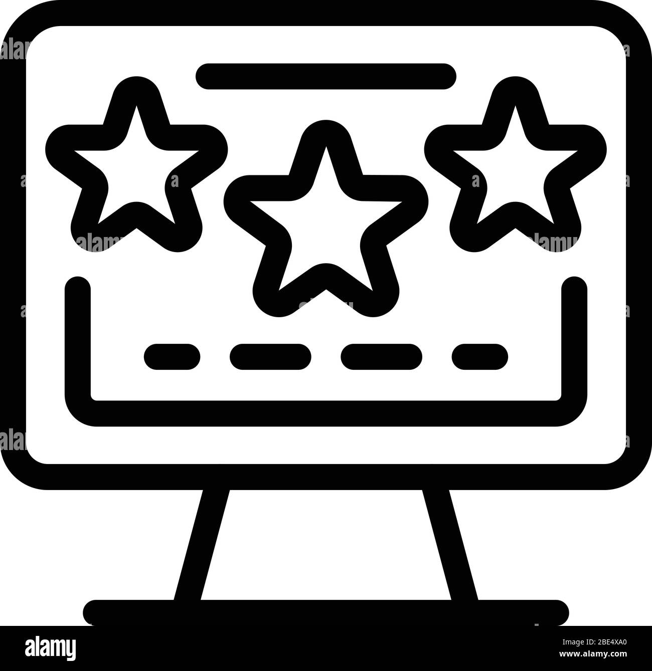 three-stars-service-icon-outline-style-stock-vector-image-art-alamy