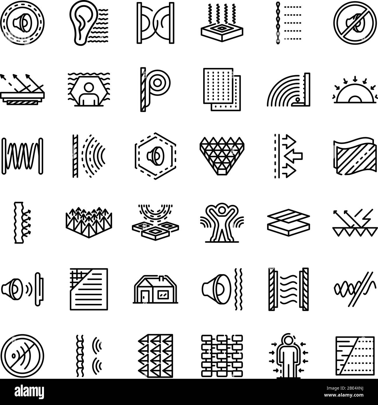 Soundproofing icons set, outline style Stock Vector Image & Art - Alamy Soundproofing icons set, outline style Stock Vector Image & Art - Alamy
