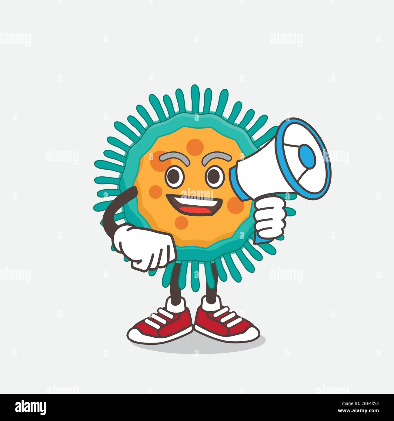 Corona Virus Vector Mascot Illustration Stock Vector Image & Art - Alamy