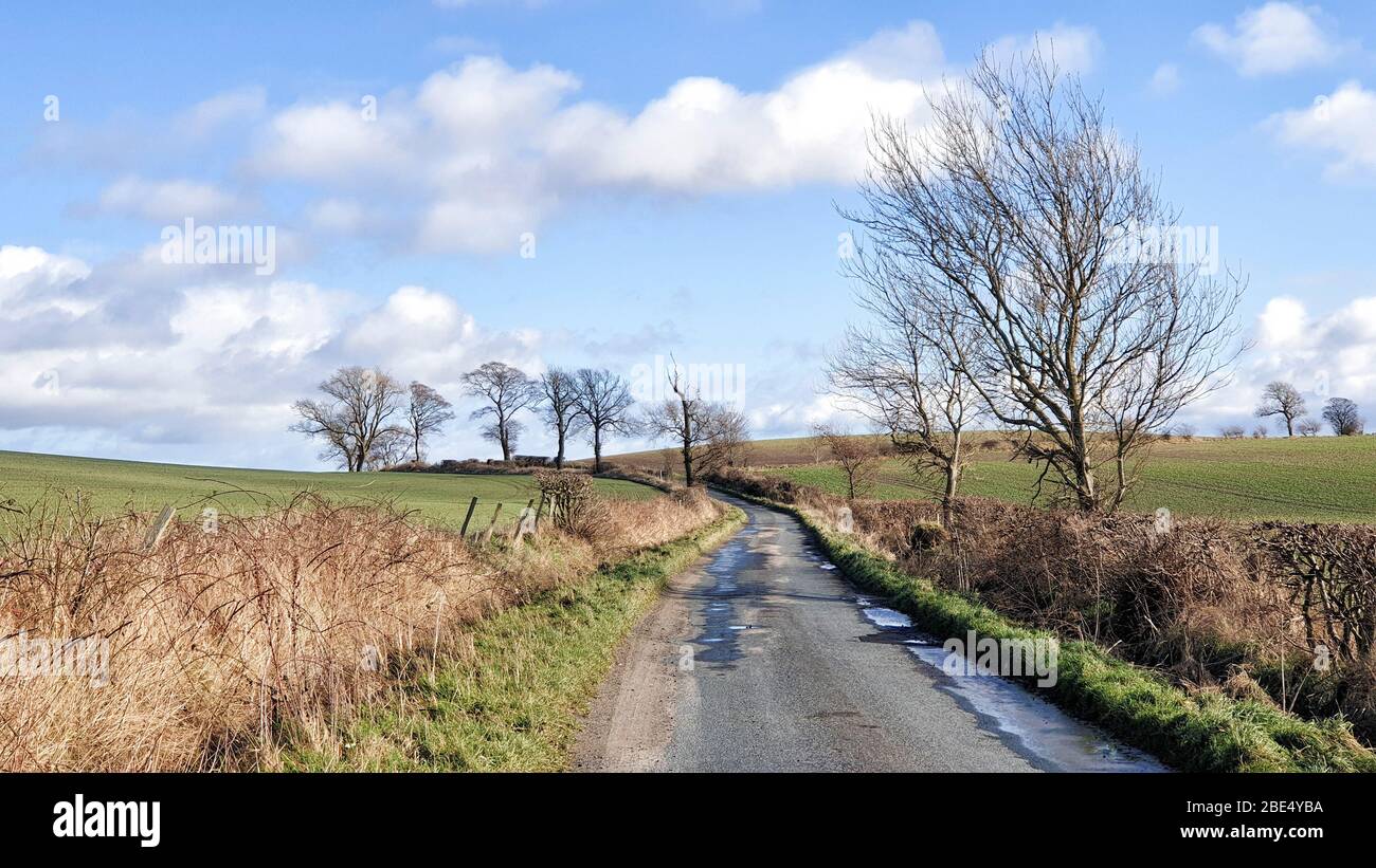 Fife Coastal Path from Kincardine to Rosyth - Scotland - UK Stock Photo ...