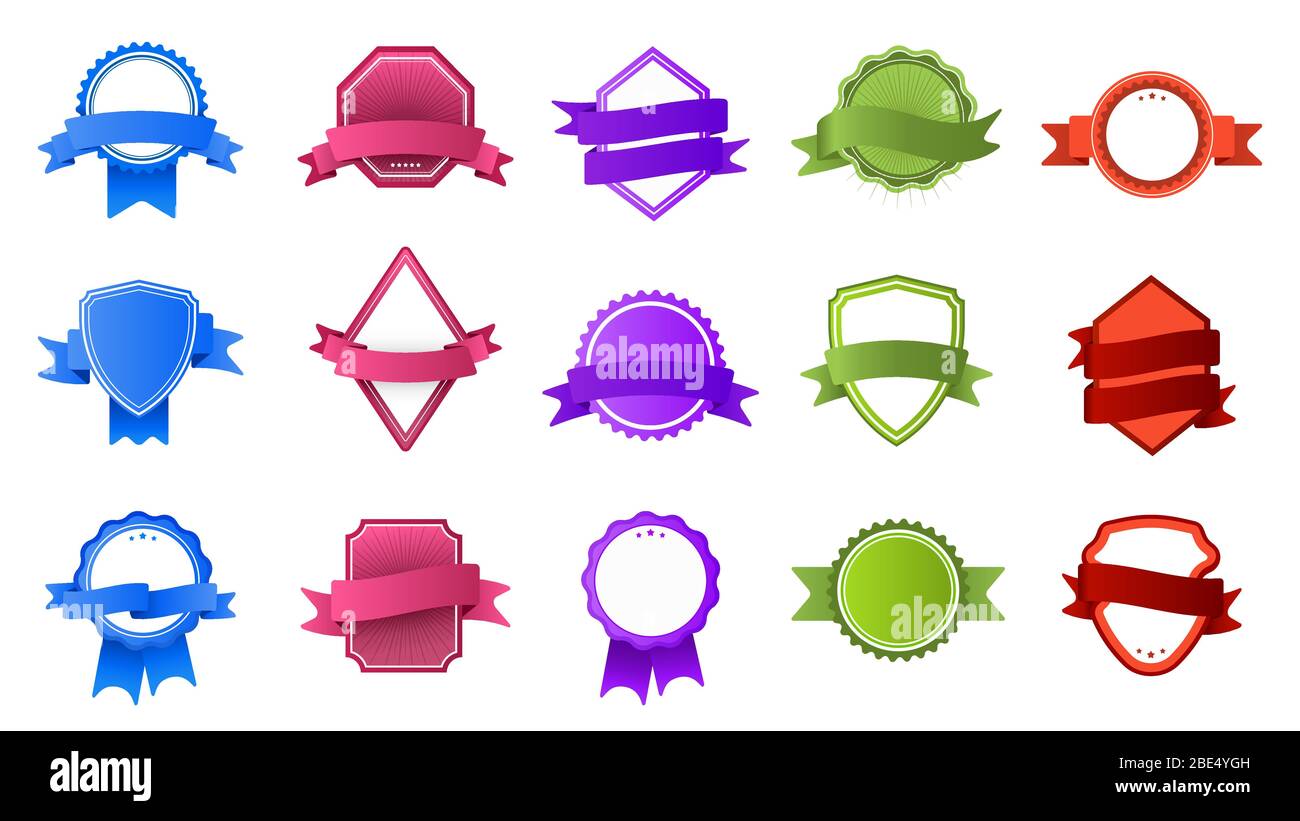 Scroll element pack Stock Vector Images - Alamy