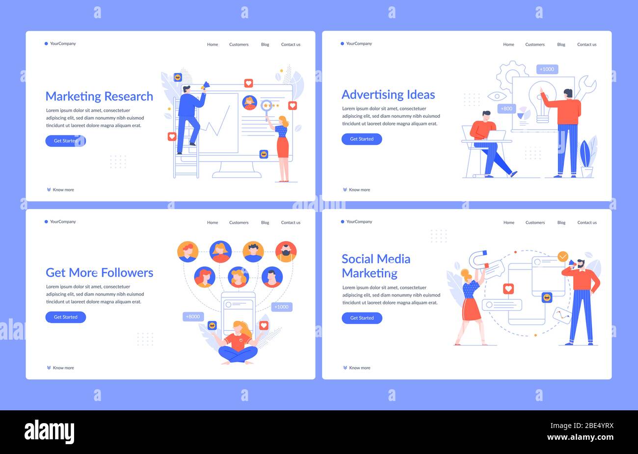 Website branding. Digital marketing, navigating technology and social ...