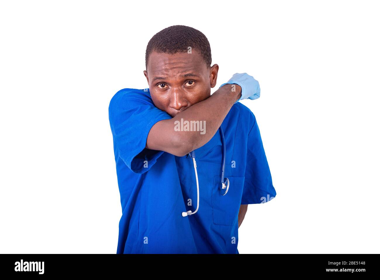Doctor coughing hi-res stock photography and images - Alamy