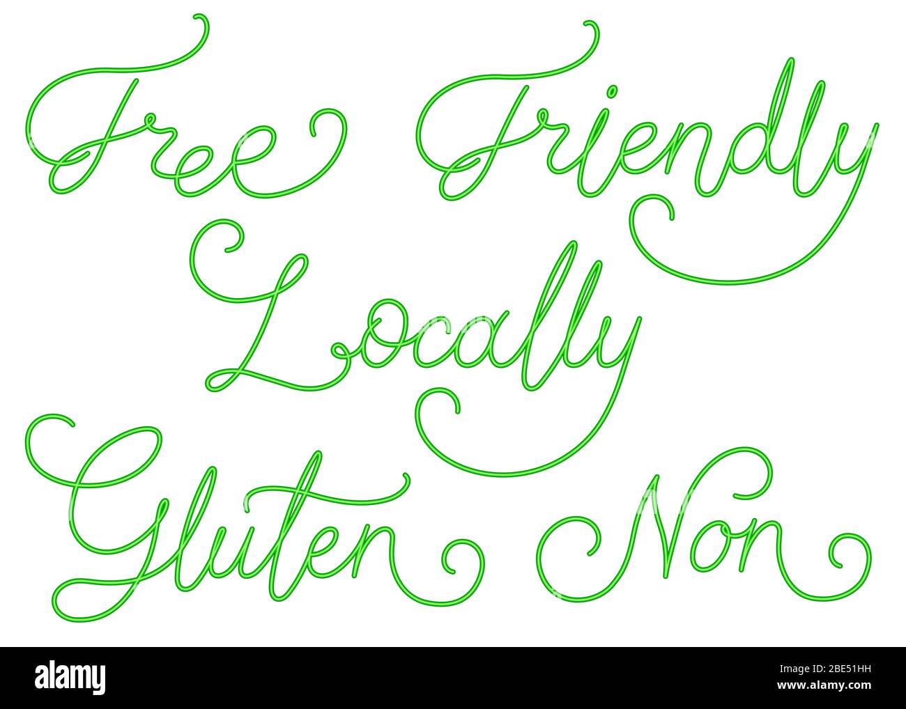 Object inscription Stock Vector Images - Alamy