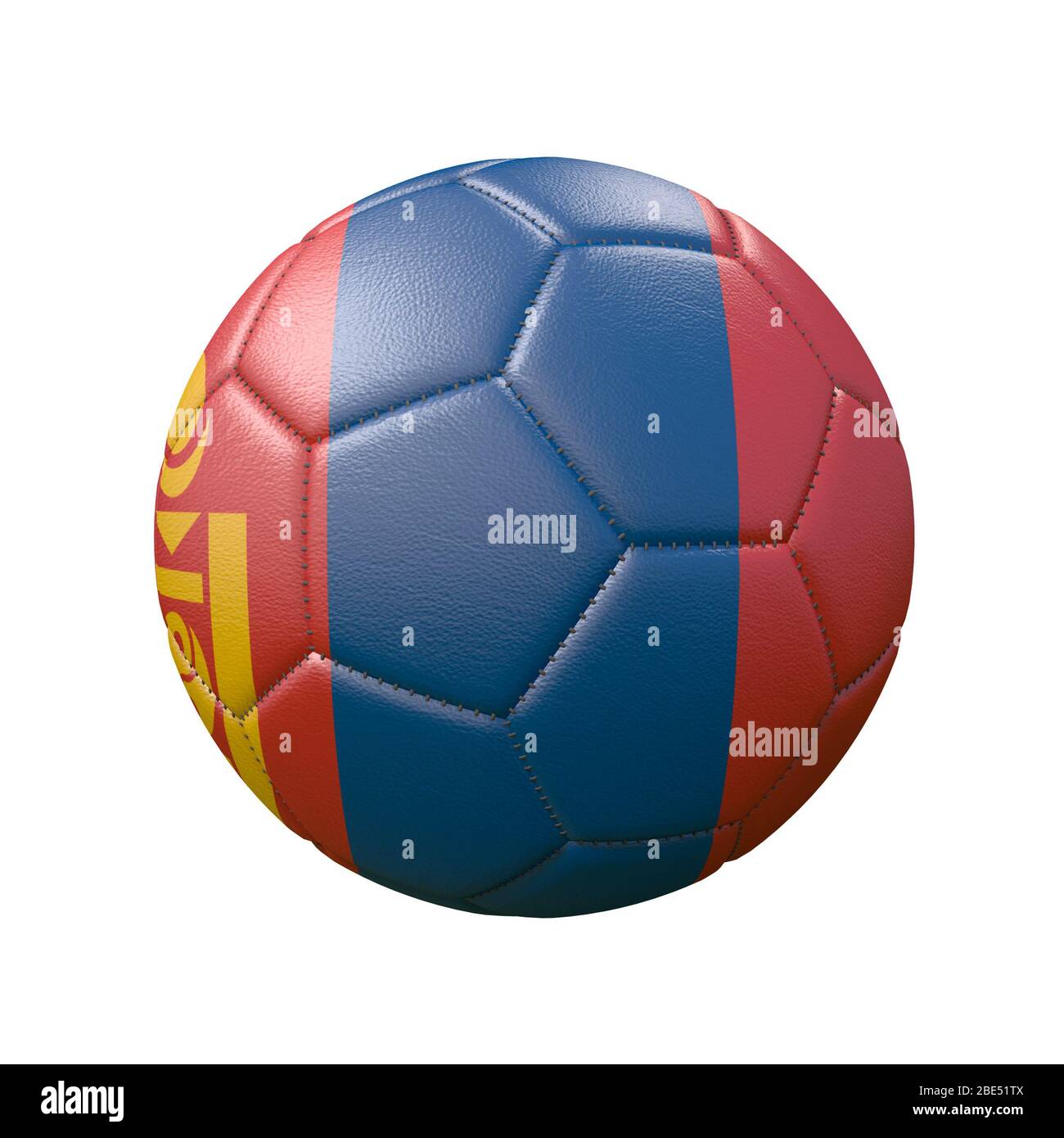 Flag mongolia football soccer hi-res stock photography and images - Alamy