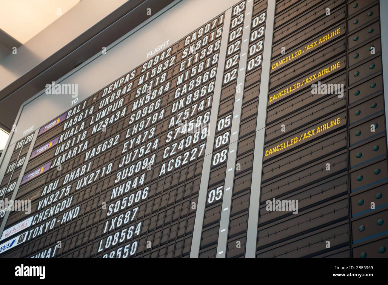 Split flap display hi-res stock photography and images - Alamy