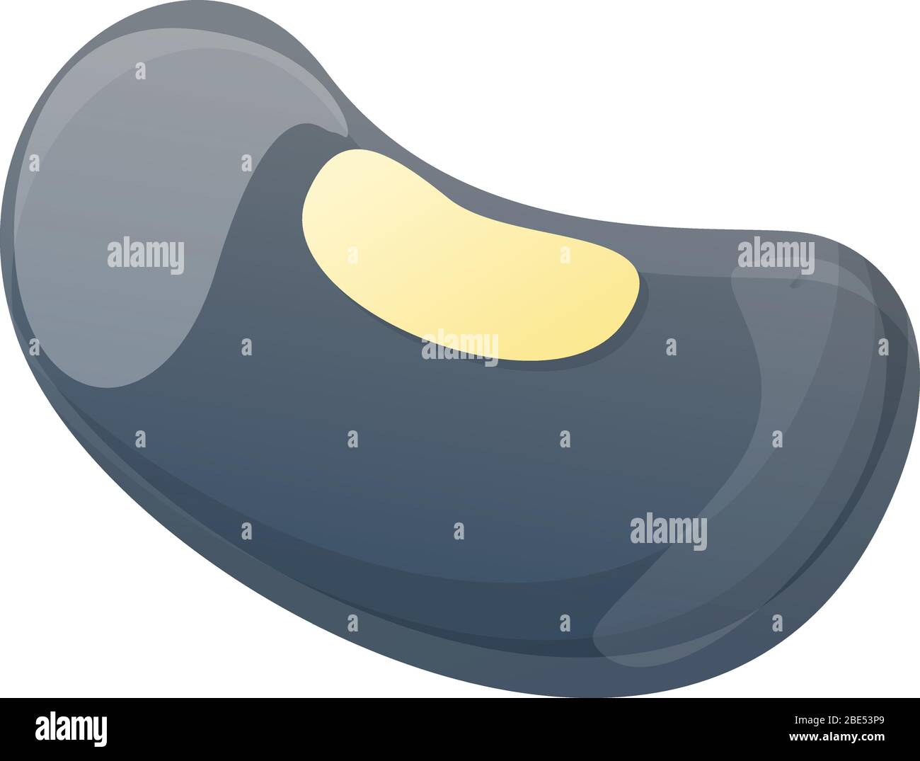 Seed bean icon. Cartoon of seed bean vector icon for web design ...