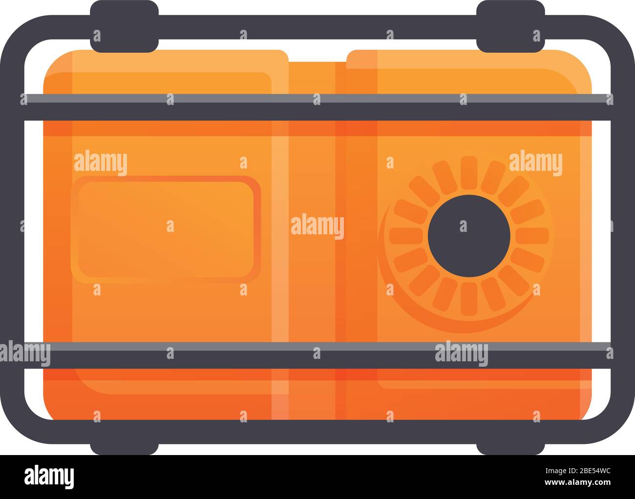 Gasoline generator icon. Cartoon of gasoline generator vector icon for ...
