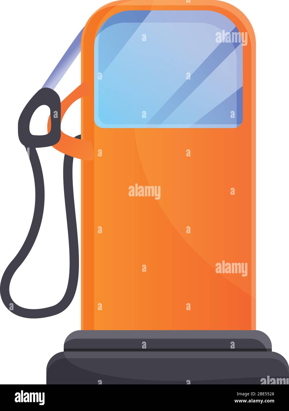 Gasoline column icon. Cartoon of gasoline column vector icon for web ...