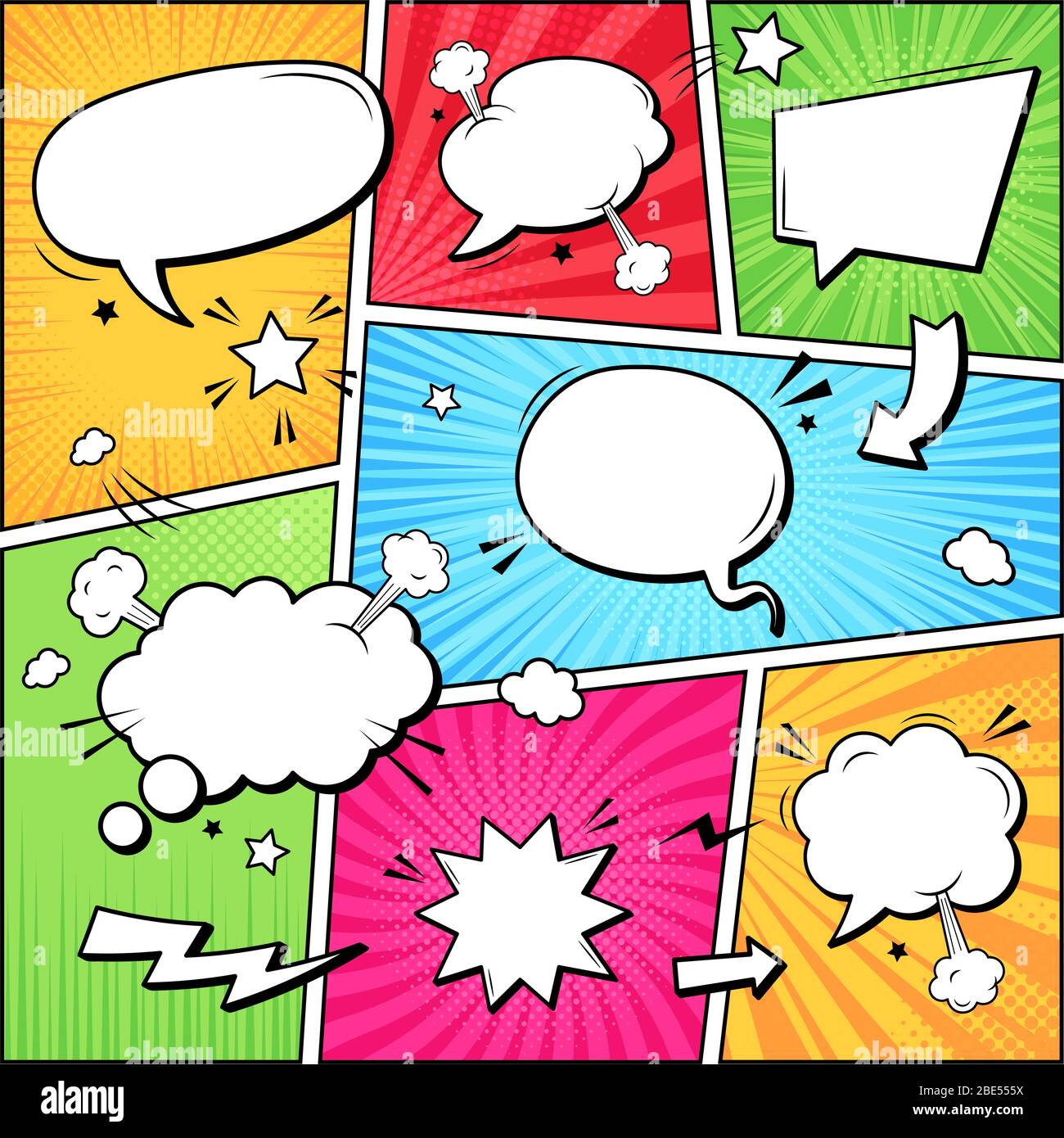 Comic Book Character Template