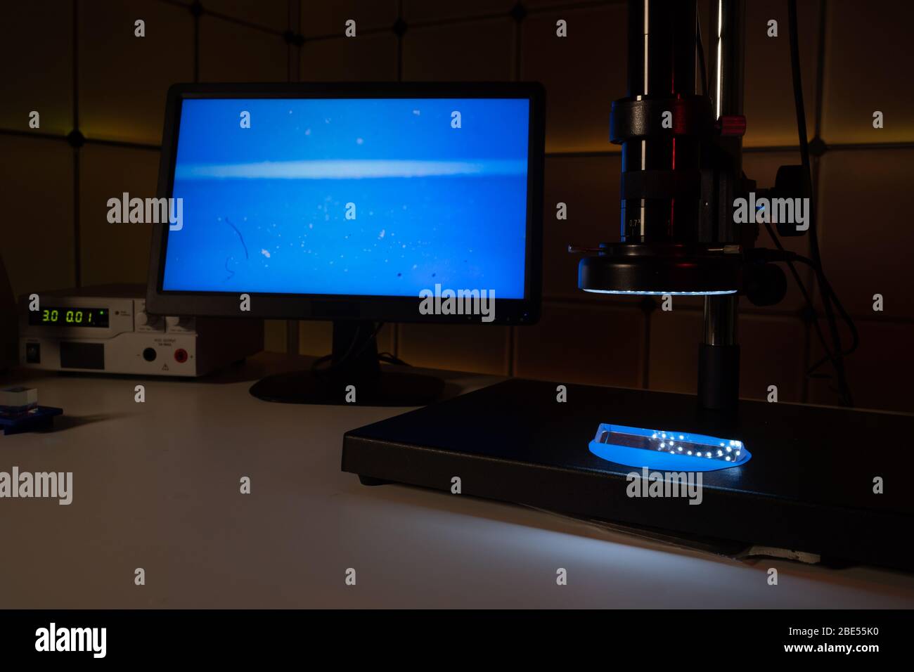 Quality control of optical glass in the laboratory Stock Photo - Alamy