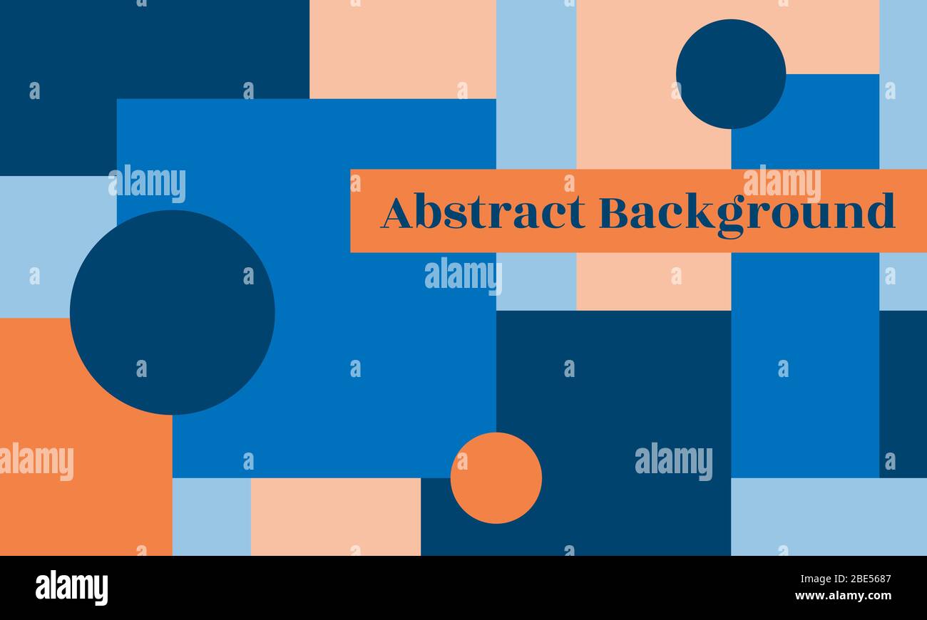 Abstract background with geometric shapes. Composition of rectangles ...