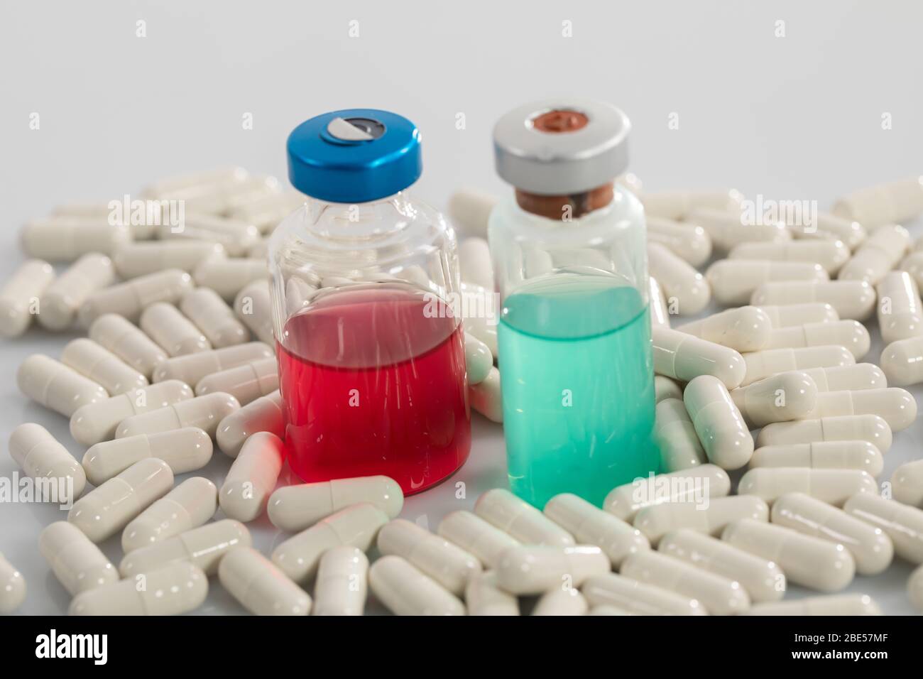 Liquid chemical reagents are used for making loose and dry forms of ...