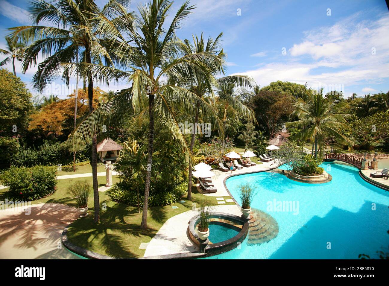 Cozy swimming pool Stock Photo - Alamy