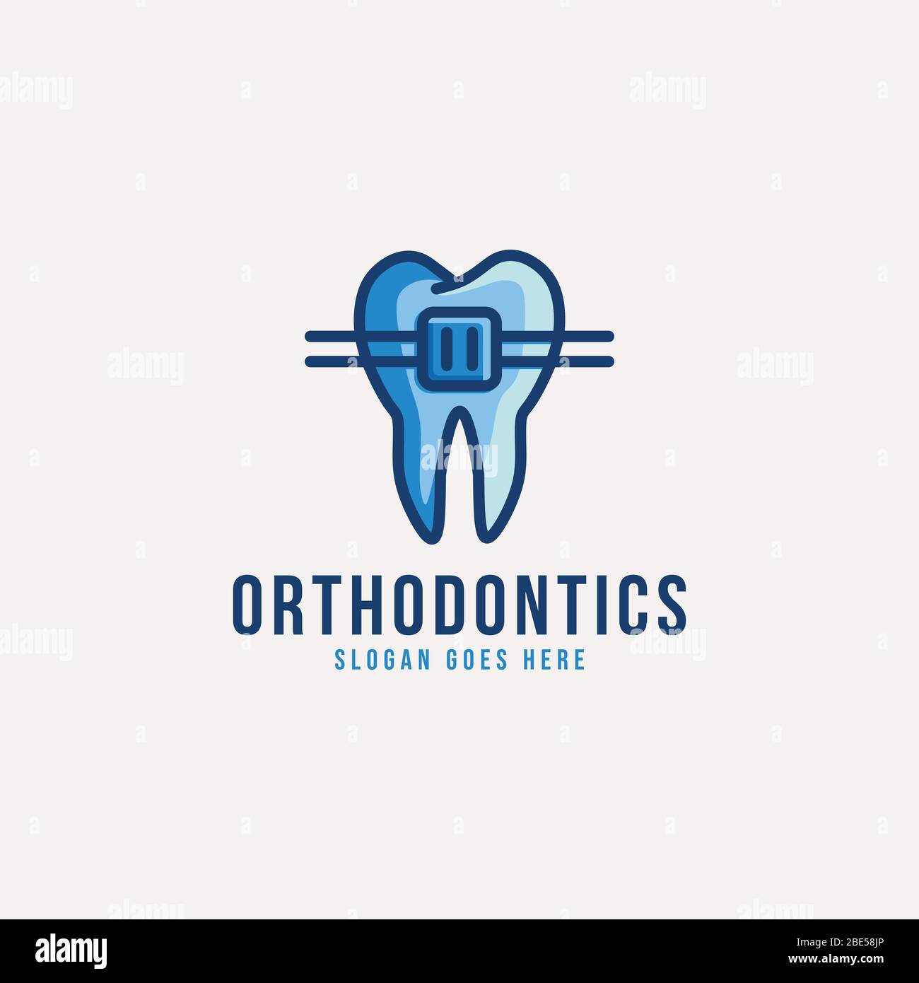 stirrup teeth logo Ideas. Inspiration logo design. Template Vector ...