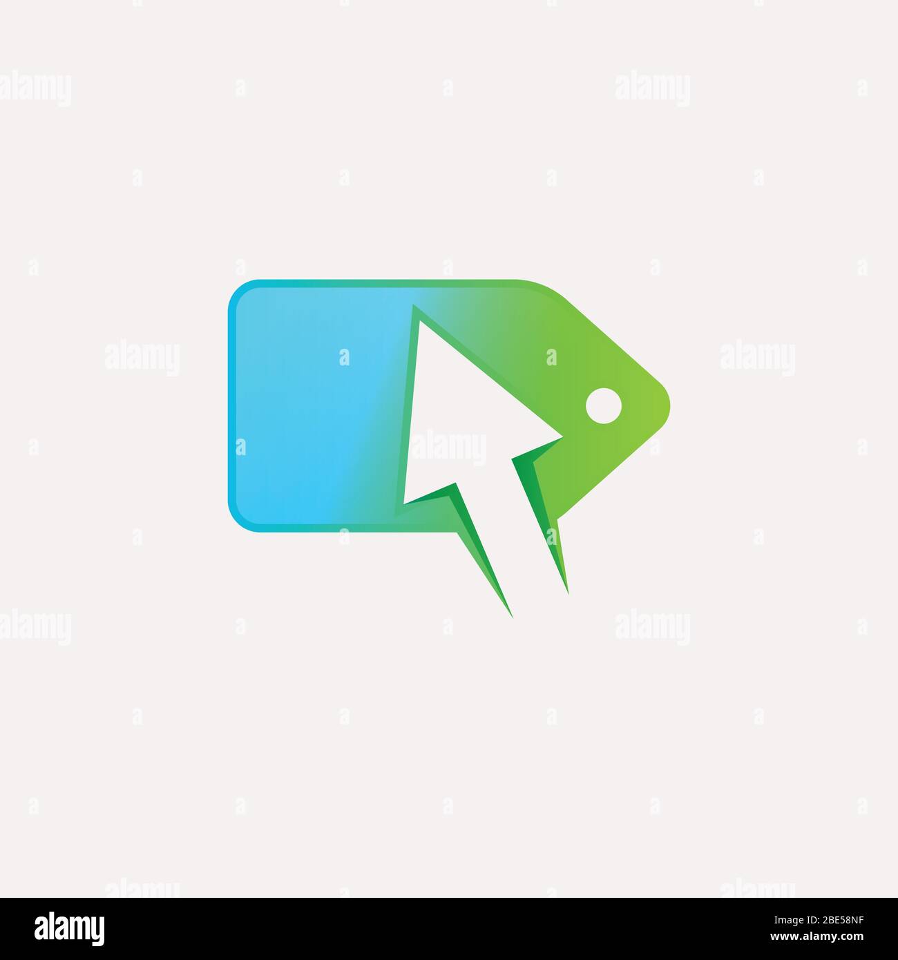 pointer arrow, click, and prize tag, online shop logo Ideas ...