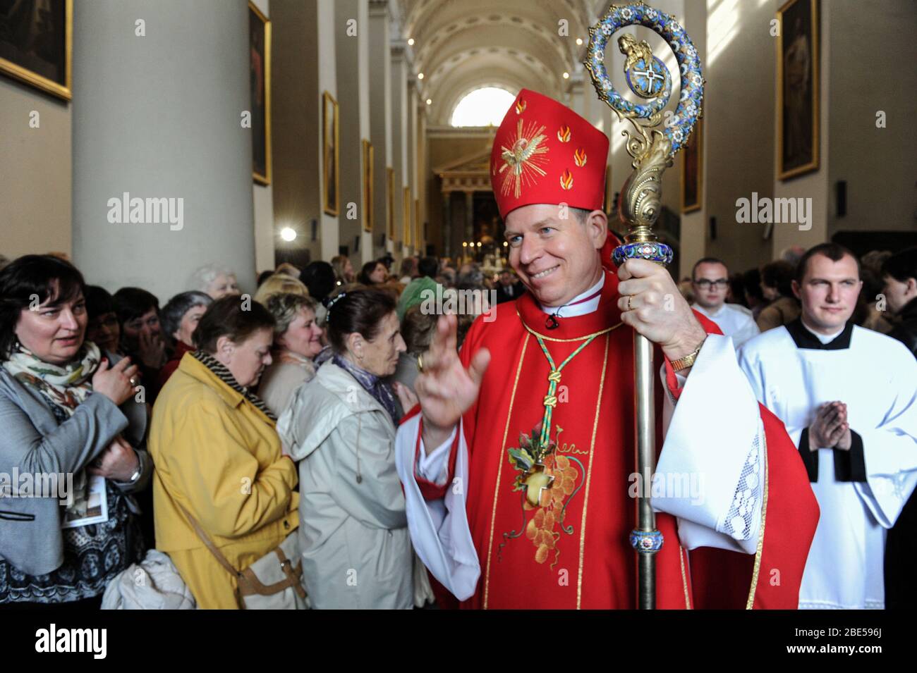 Gintaras Linas Grušas - Archbishop of Vilnius Metropolitan. Vilnius ...