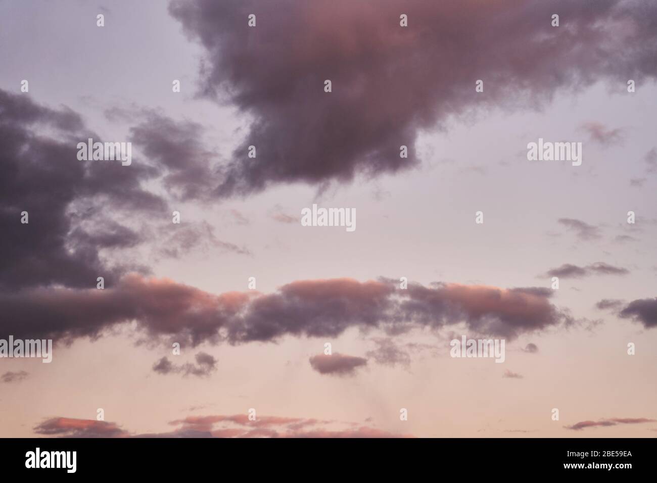 Wonderful sunset. Red sunset sky with clouds Stock Photo - Alamy