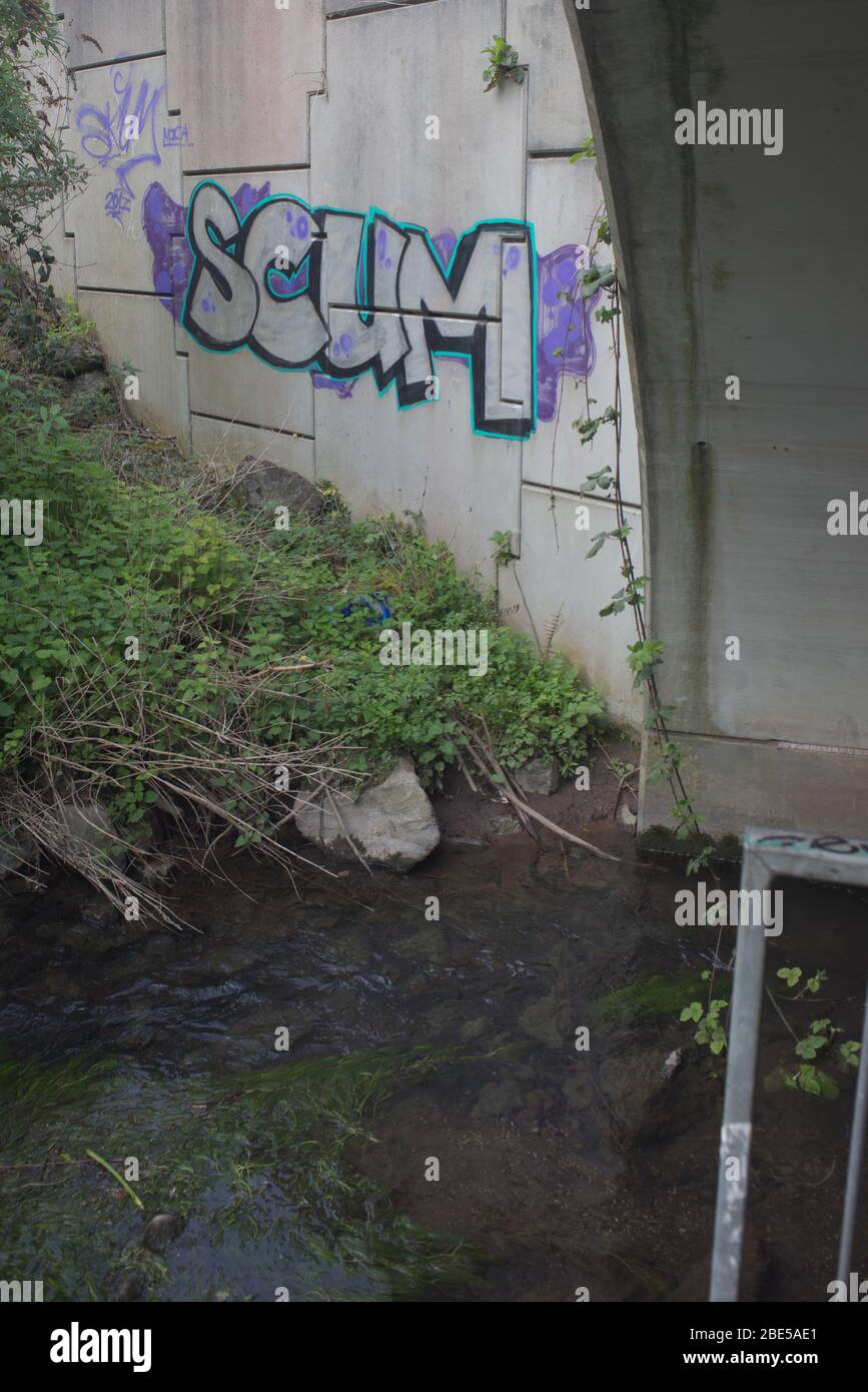 Graffiti in County Cork Ireland Stock Photo - Alamy