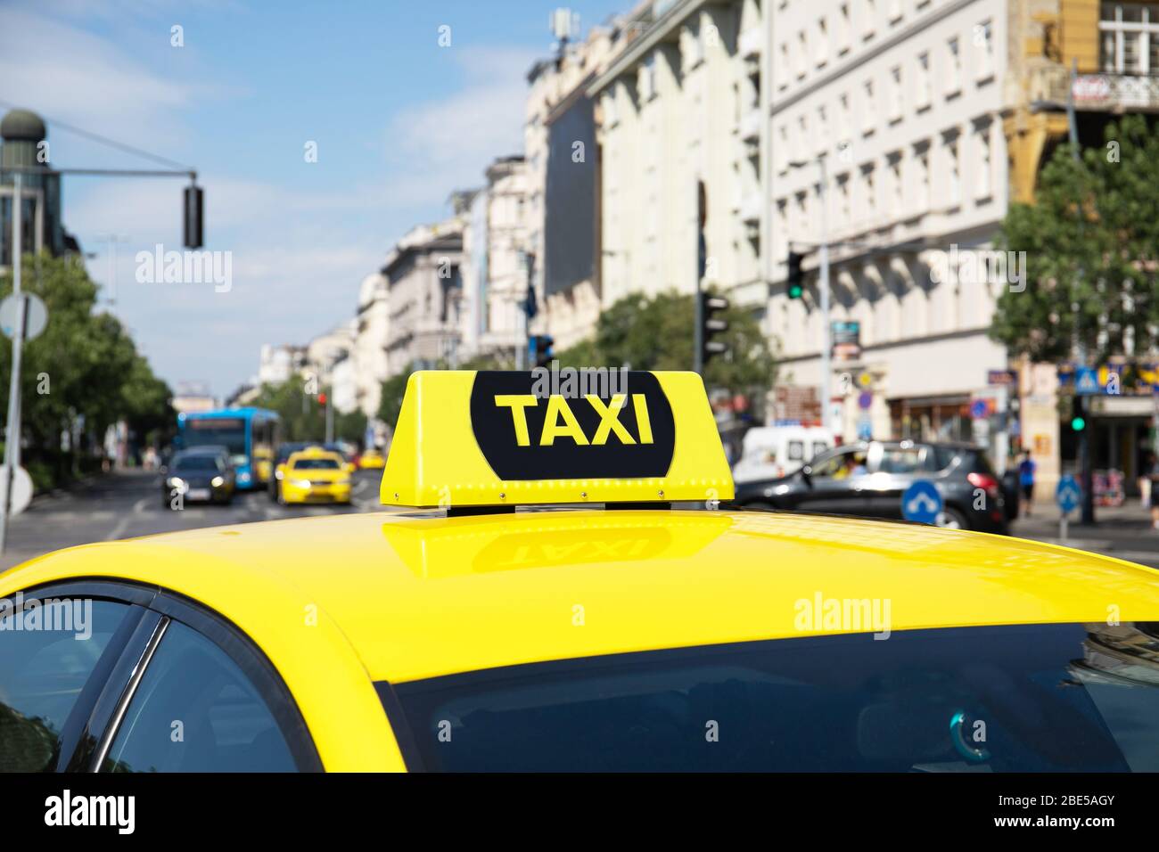 New york checker cab hi-res stock photography and images - Alamy