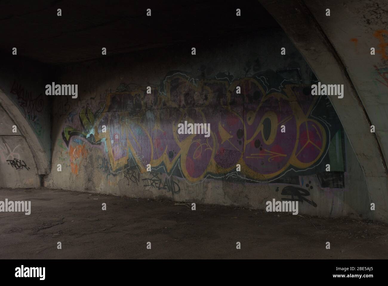 Graffiti in County Cork Ireland Stock Photo - Alamy