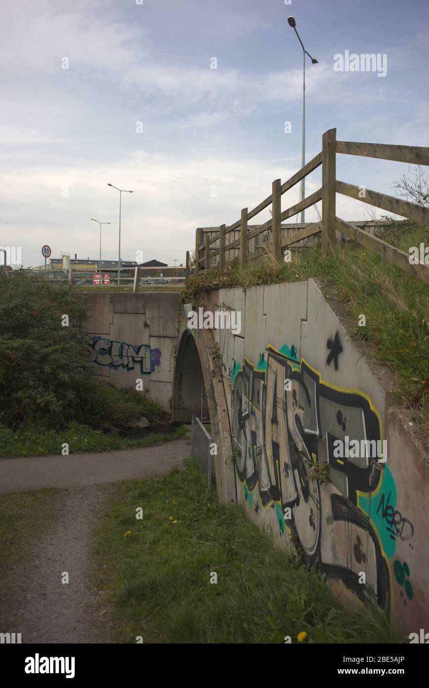 Graffiti in County Cork Ireland Stock Photo - Alamy