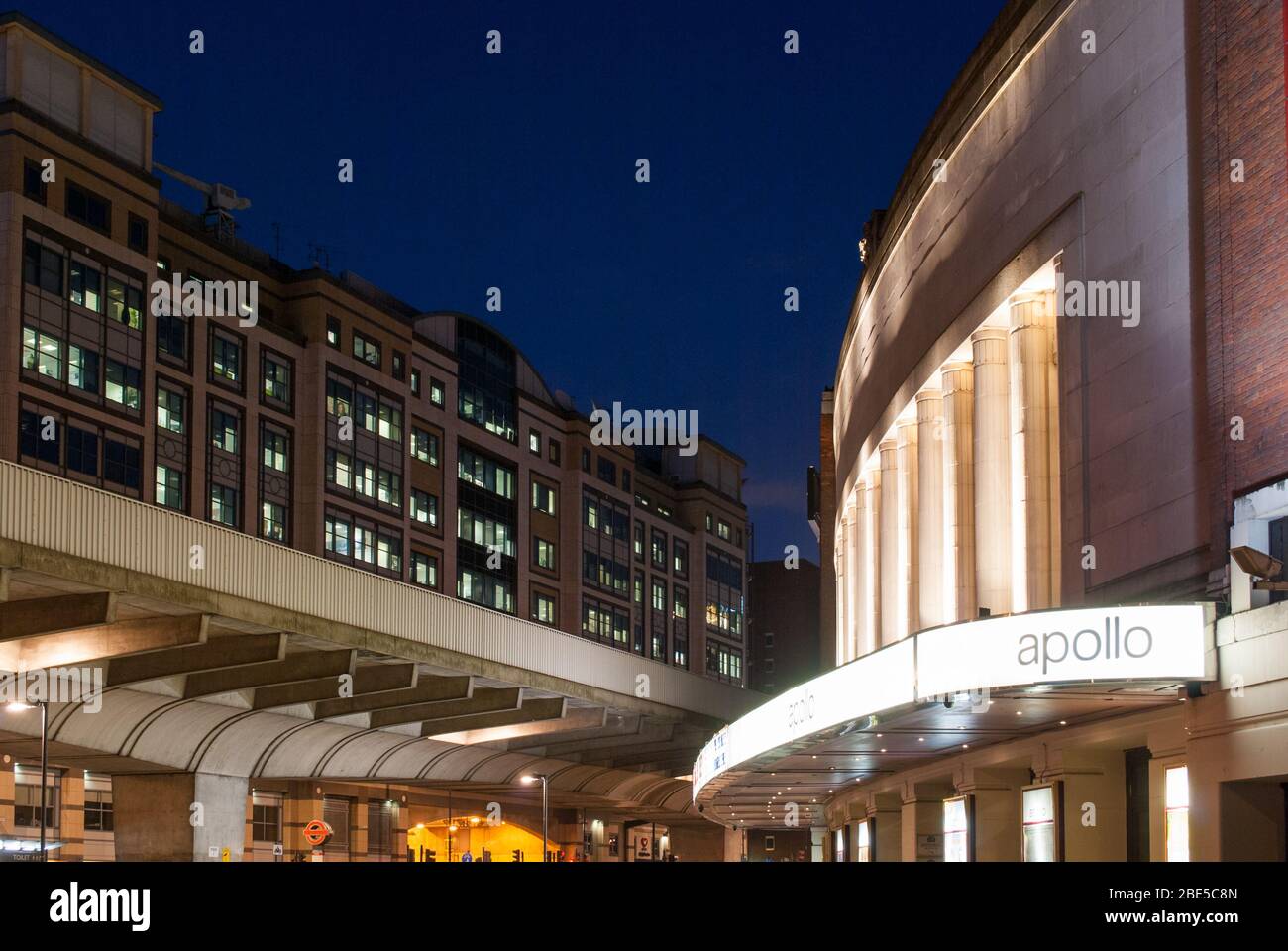Reinforced Concrete Elevated Highway A4 Hammersmith Flyover, London W6 ...