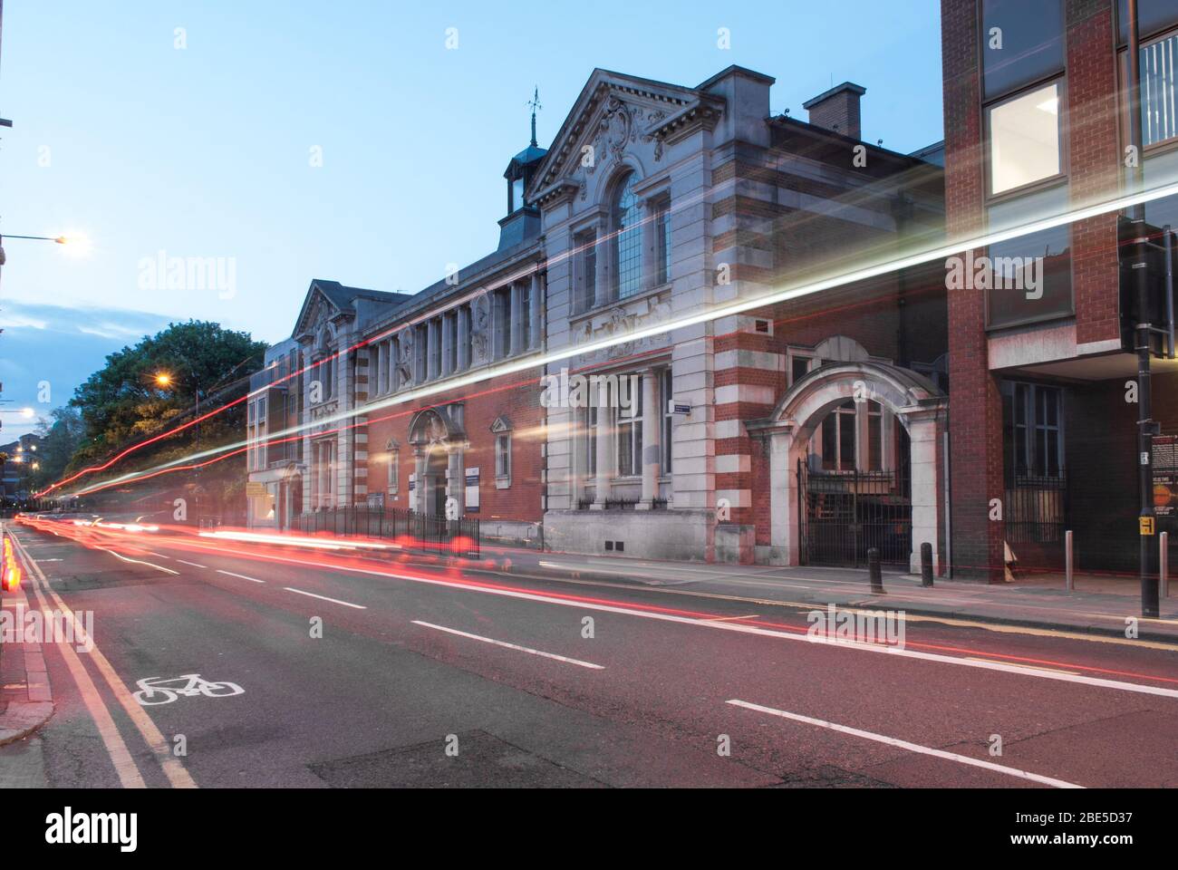 1900s Architecture Red Brick Stone Hammersmith Library, Shepherds Bush ...