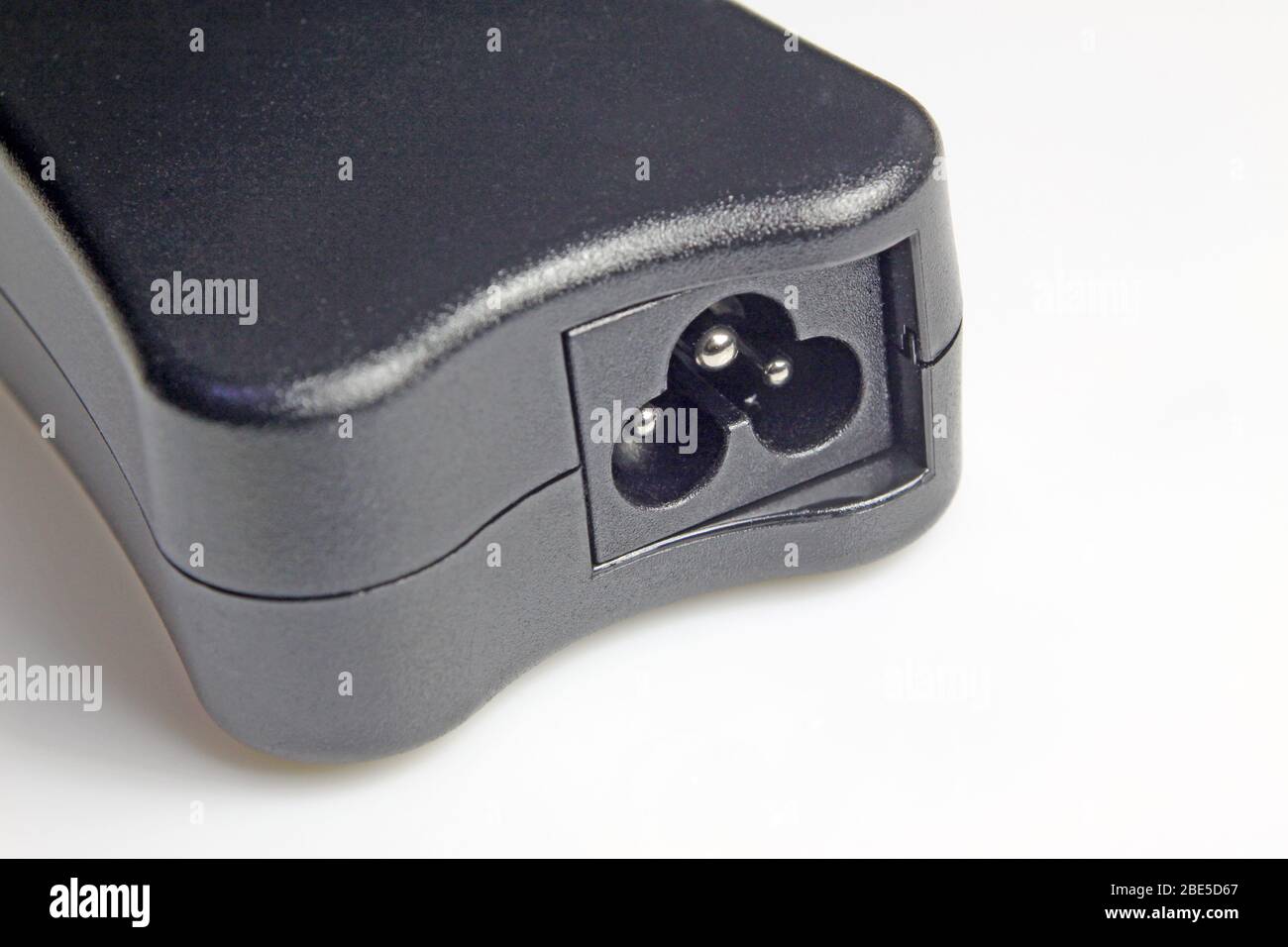 closeup of power outlet on a white background Stock Photo - Alamy