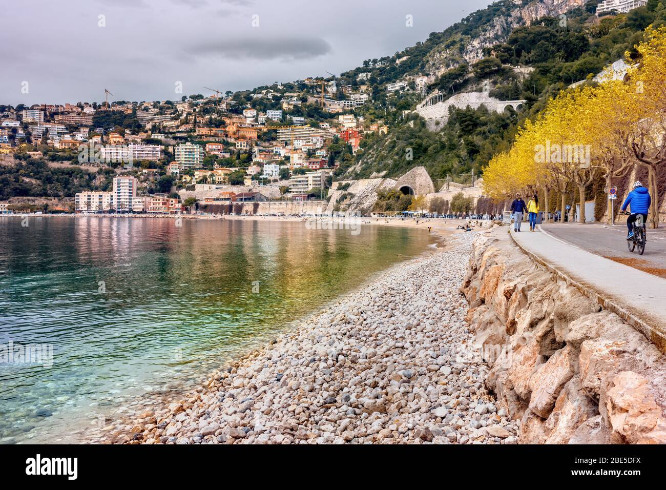 Villefranche sur Mer coastal village in France, French Riviera ...