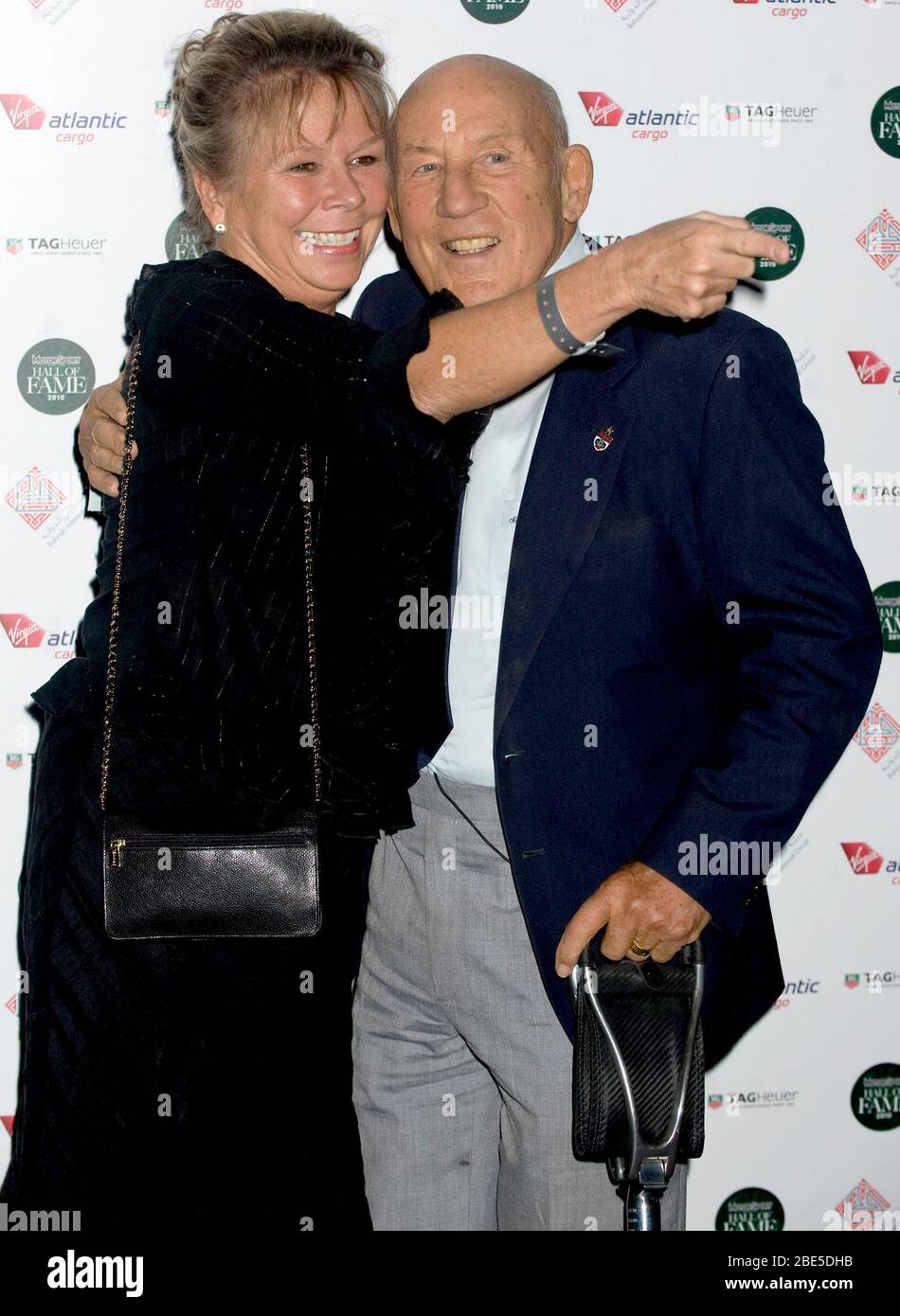 Sir Stirling Moss dies on Easter Sunday 2020. Image dated 10th February ...