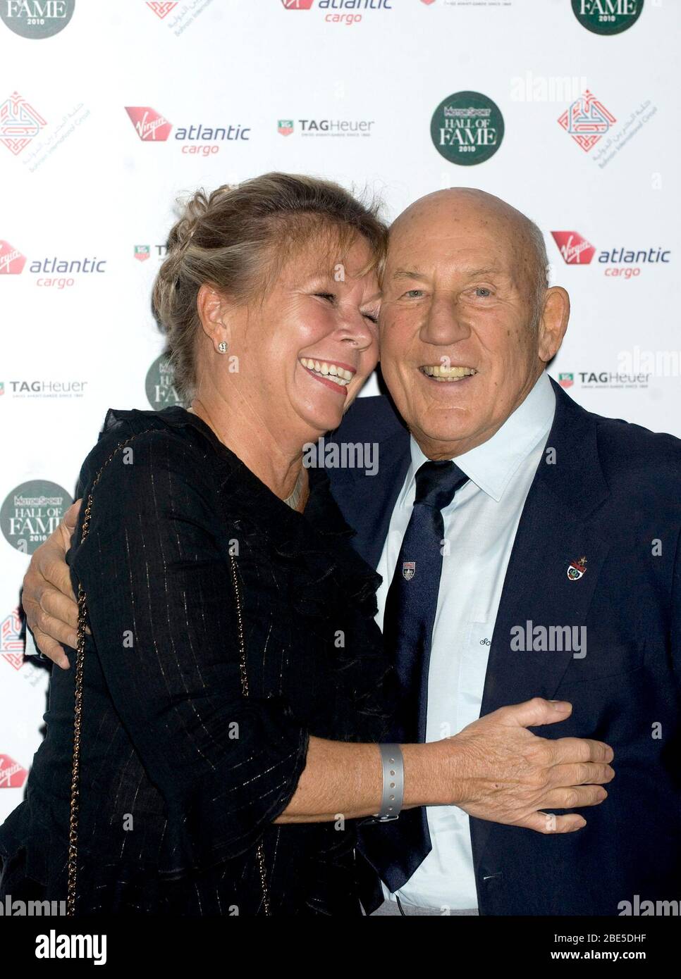 Lady susie moss wife of sir stirling moss hi-res stock photography and ...