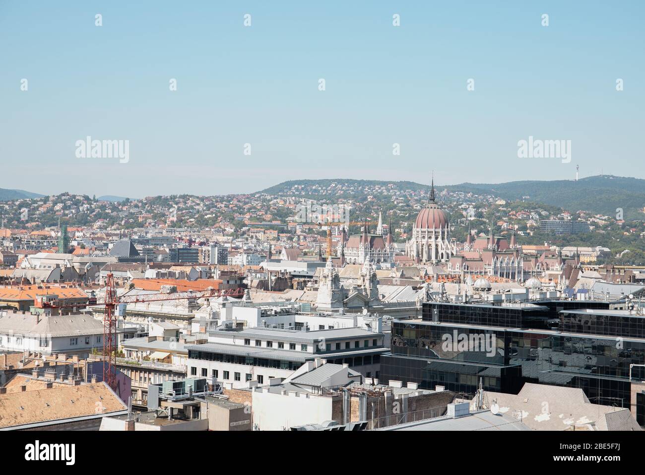 Budapest skyline office hi-res stock photography and images - Alamy