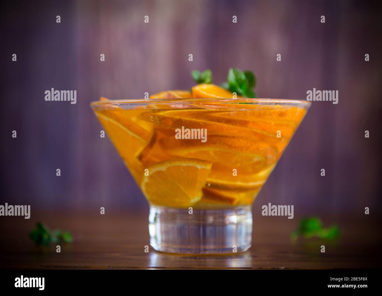 Orange and mandarin syrup hi-res stock photography and images - Alamy