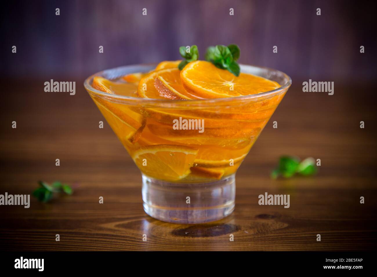 Orange and mandarin syrup hi-res stock photography and images - Alamy