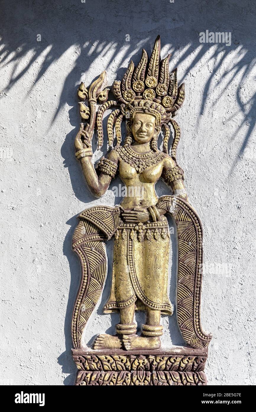 Golden apsara hi-res stock photography and images - Alamy