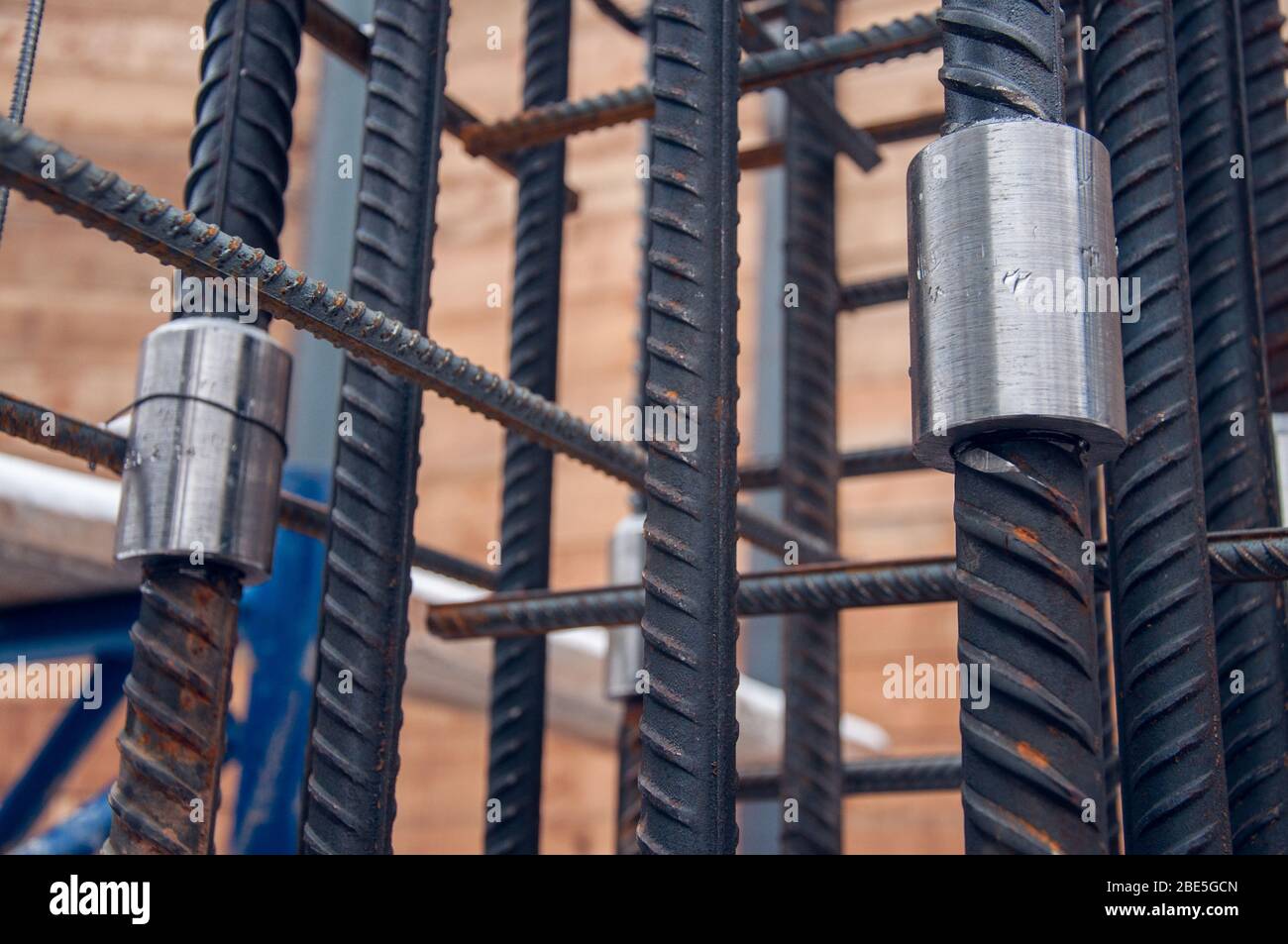 Steel reinforcement for concrete for pouring the concrete base of the ...