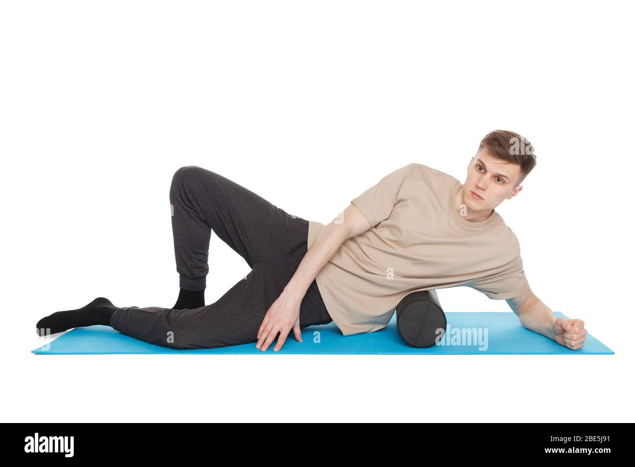 Back muscle exercises hi-res stock photography and images - Alamy